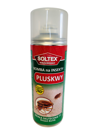 SOLTEX Spray na pluskwy - skuteczny preparat, środek na pluskwy - sklep ...